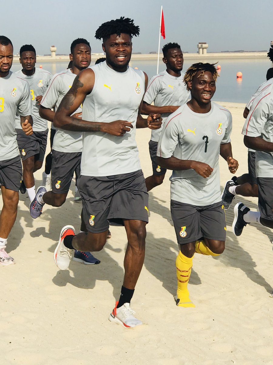 Pictures: Ghana Black Stars begin training sessions ahead of 2019 AFCON ...