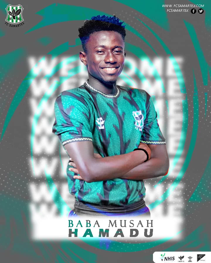 FC Samartex announce the signing of Skyy FC striker, Baba Musah Hamadu ...