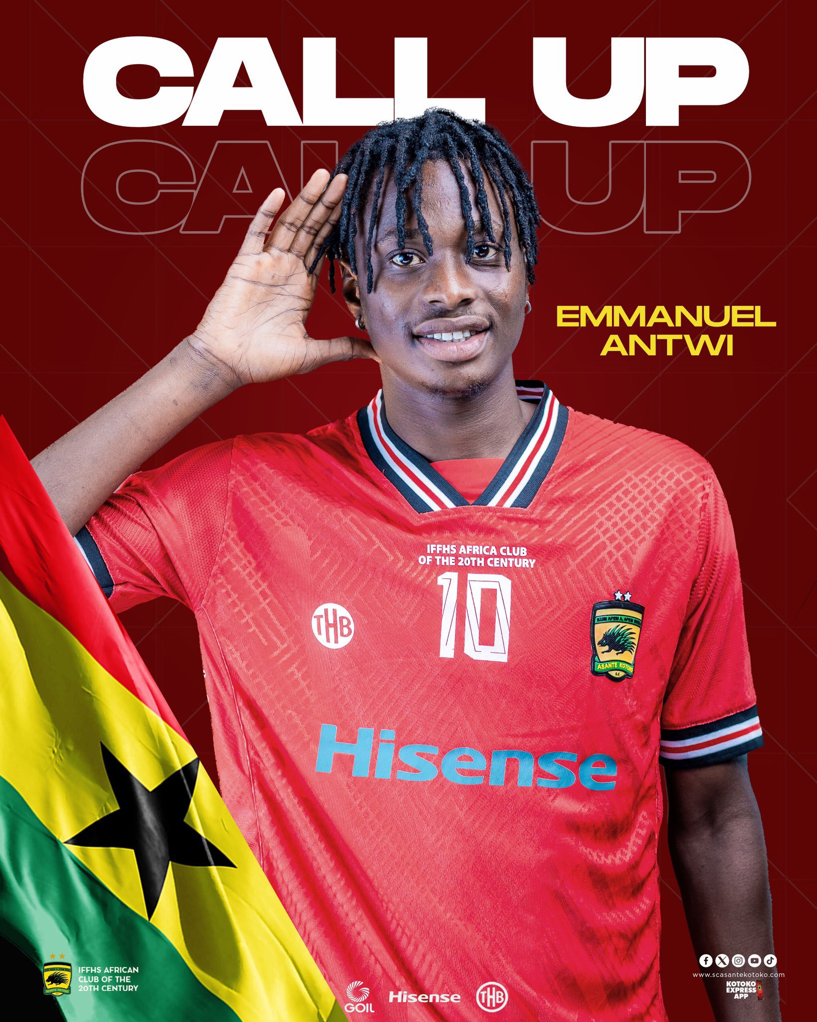 “It’s a dream come true” – Emmanuel Antwi on BlackStars call-up ...