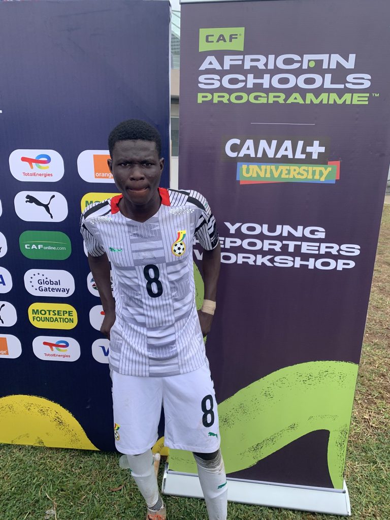 Ghana’s U-15 star John Andor set for Santos trials • Sahara Football
