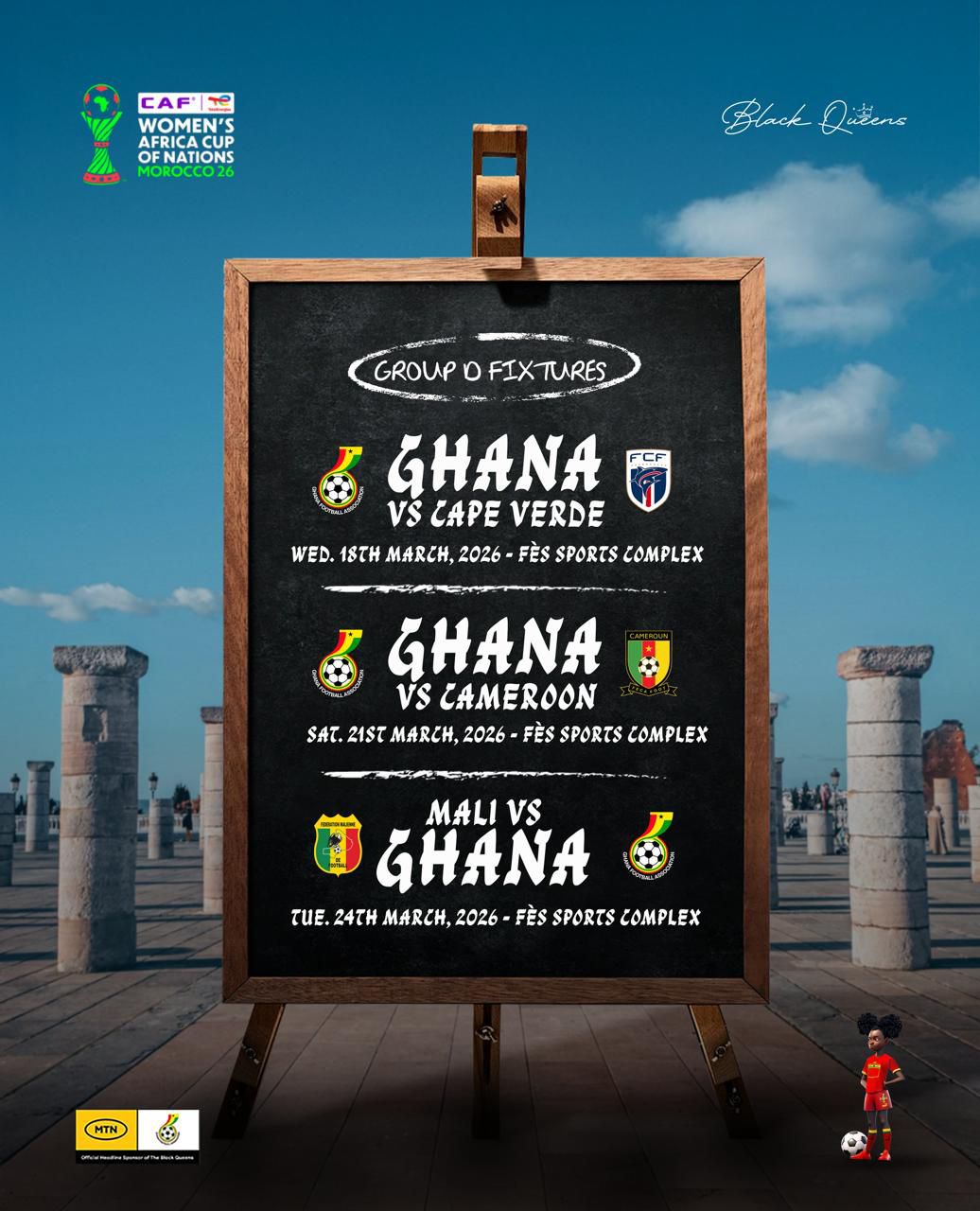 WAFCON 2026 Group D Preview: Black Queens set for Cape Verde, Cameroon ...